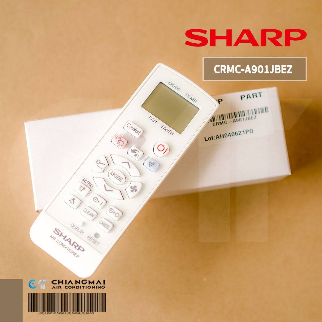CRMC-A901JBEZ (ใช้แทน CRMC-A903JBEZ *เลิกผลิต*) รีโมทแอร์ SHARP รีโมทแอร์ชาร์ป รุ่น AH-PR13 ...