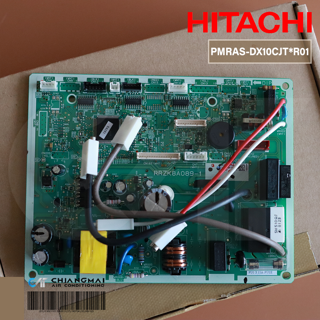 PMRAS-DX10CJT*R01 แผงวงจรแอร์ Hitachi แผงบอร์ดแอร์ฮิตาชิ บอร์ดคอยล์เย็น รุ่น RAS-DX10CJT ...