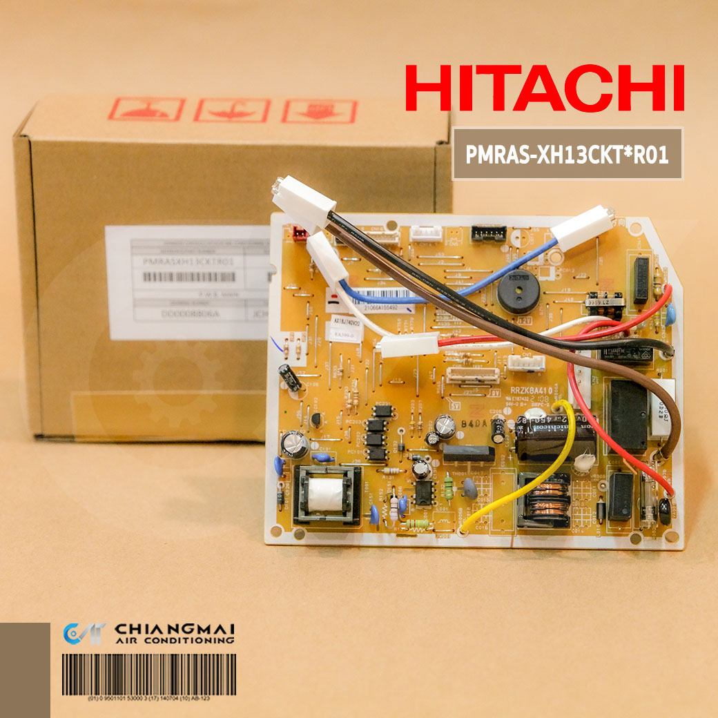 PMRAS-XH13CKT*R01 แผงวงจรแอร์ Hitachi แผงบอร์ดแอร์ฮิตาชิ บอร์ดคอยล์เย็น รุ่น RAS-XH13CKT, RAS ...