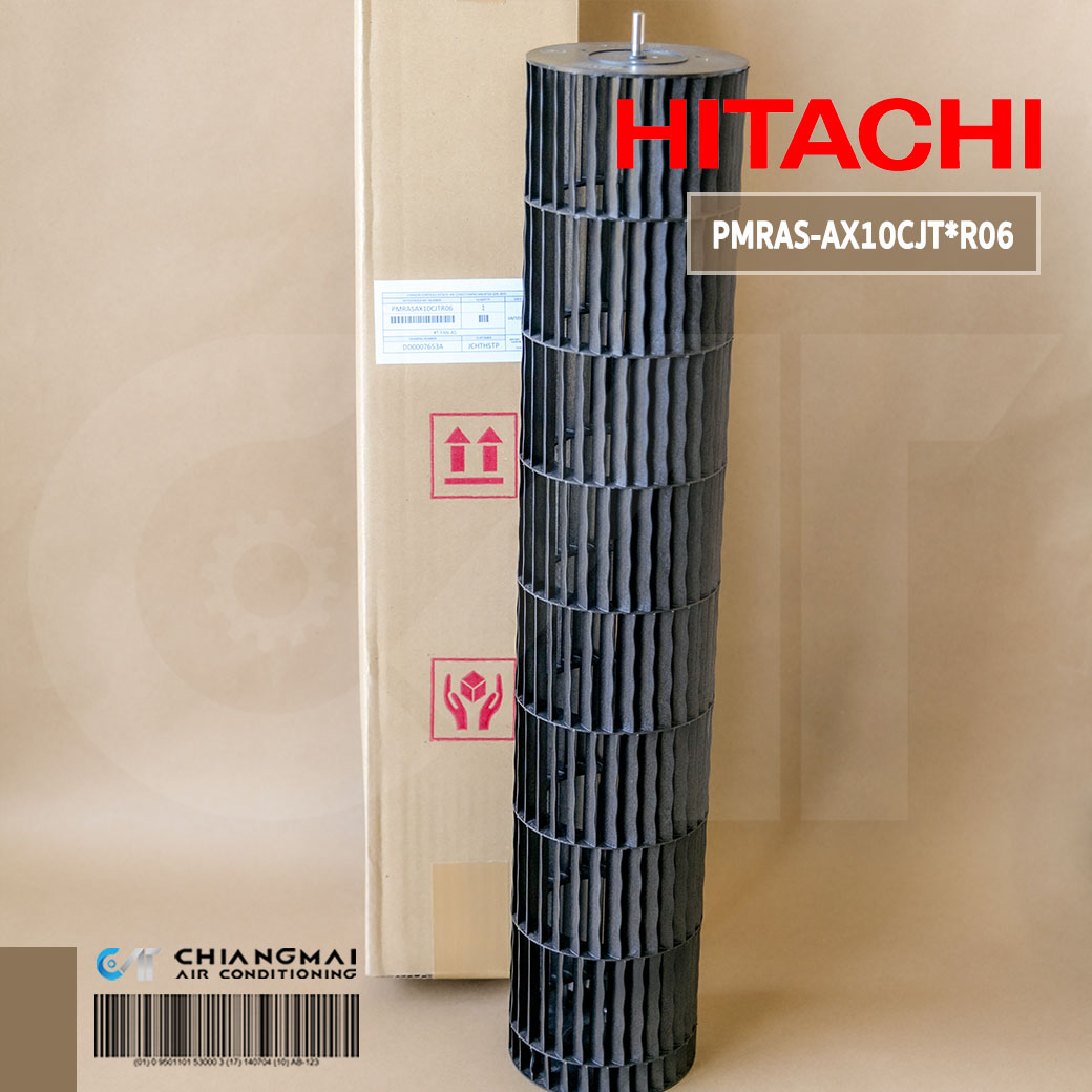 PMRAS-AX10CJT*R06 โบเวอร์แอร์ Hitachi พัดลมโพรงกระรอกแอร์ฮิตาชิ อะไหล่แอร์ ของแท้ศูนย์ ...