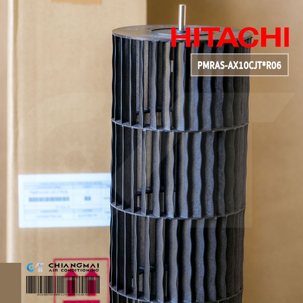 PMRAS-AX10CJT*R06 โบเวอร์แอร์ Hitachi พัดลมโพรงกระรอกแอร์ฮิตาชิ อะไหล่แอร์ ของแท้ศูนย์ ...
