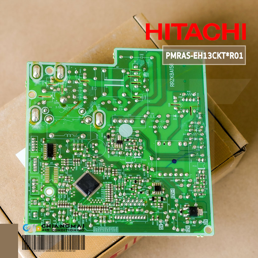 PMRAS-EH13CKT*R01 แผงวงจรแอร์ Hitachi แผงบอร์ดแอร์ฮิตาชิ แผงบอร์ดคอยล์เย็น รุ่น RAS-EH13CKT ...