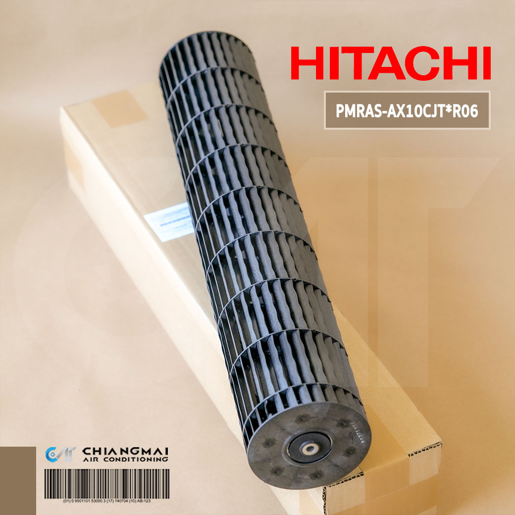 PMRAS-AX10CJT*R06 โบเวอร์แอร์ Hitachi พัดลมโพรงกระรอกแอร์ฮิตาชิ อะไหล่แอร์ ของแท้ศูนย์ ...