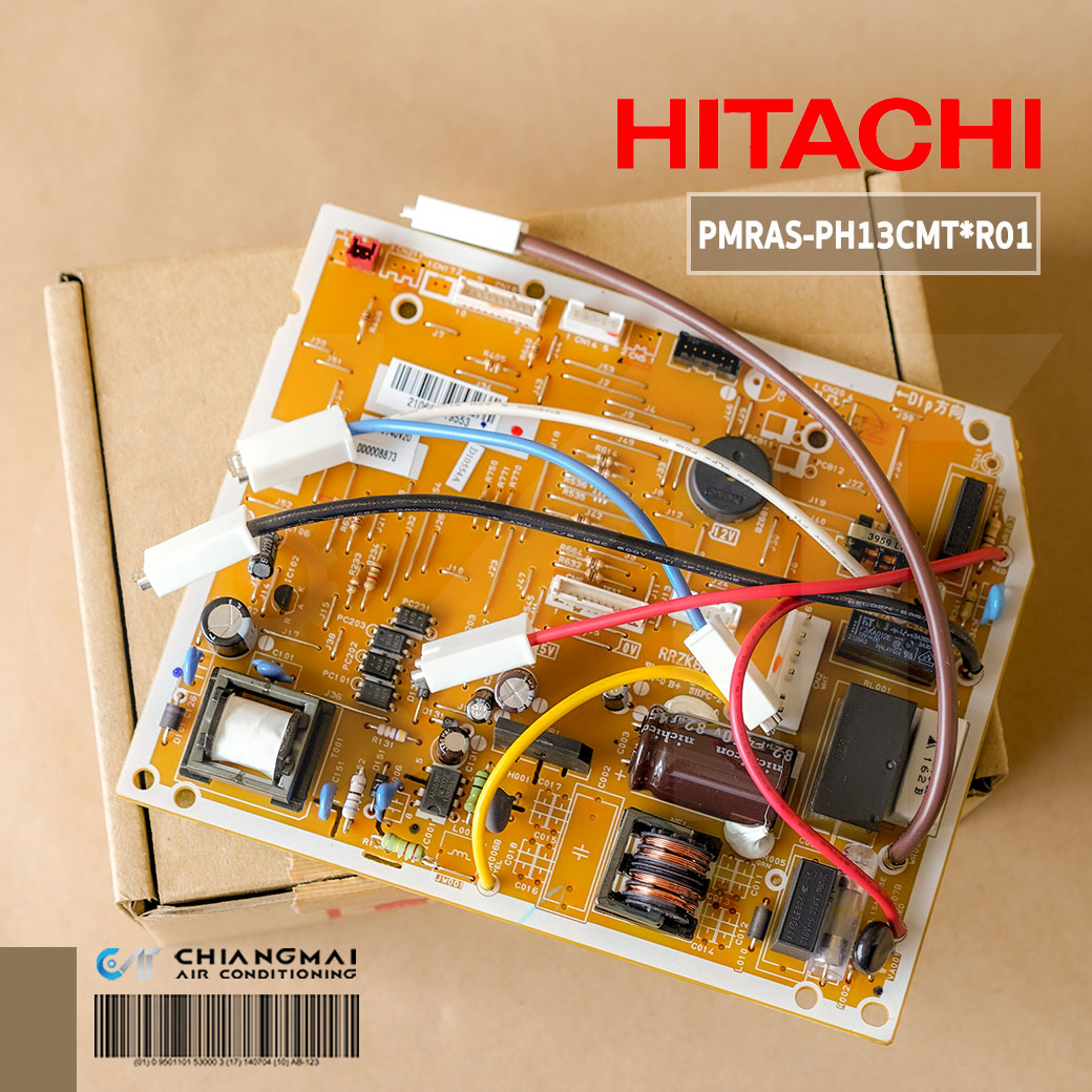 PMRAS-PH13CMT*R01 แผงวงจรแอร์ Hitachi แผงบอร์ดแอร์ฮิตาชิ แผงบอร์ดคอยล์เย็น รุ่น RAS-PH13CMT ...