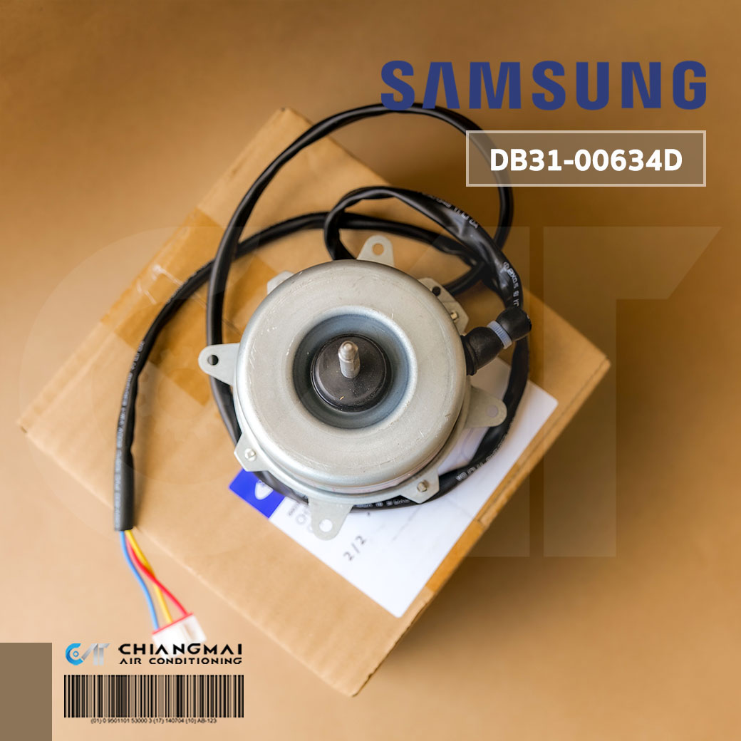 DB31-00634D มอเตอร์แอร์ Samsung มอเตอร์แอร์ซัมซุง มอเตอร์คอยล์ร้อน YGN30-6D 30W. อะไหล่แอร์ ของ ...