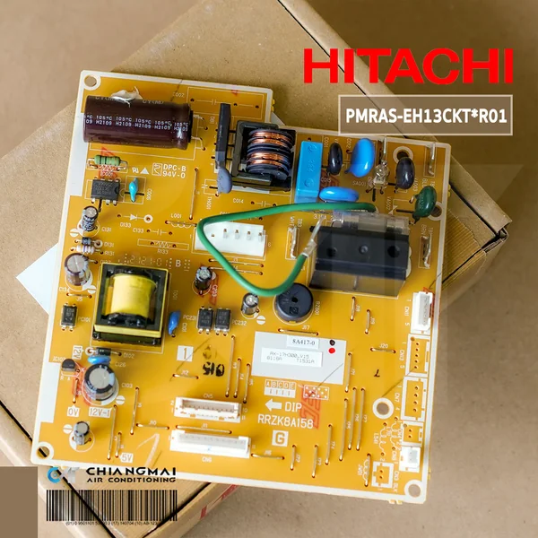 PMRAS-EH13CKT*R01 แผงวงจรแอร์ Hitachi บอร์ดคอยล์เย็นแอร์ รุ่น RAS-EH13CKT, RAS-EJ13CKT, RAS ...