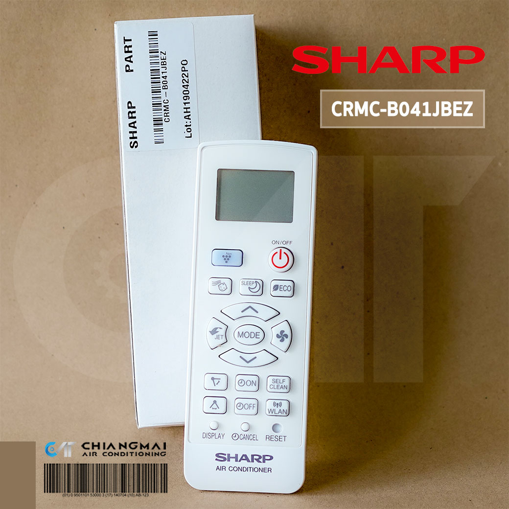 CRMC-B041JBEZ รีโมทแอร์ SHARP รีโมทแอร์ชาร์ป รุ่น AH-XP18WMB, AH-XP24WHB รีโมทแอร์ ของแท้ศูนย์ ...